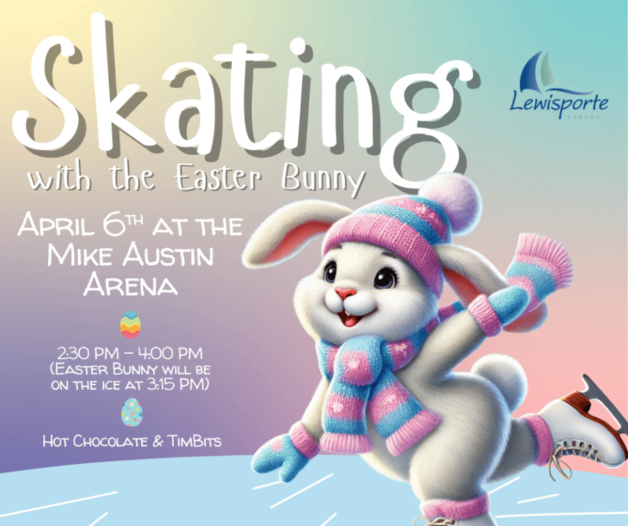 Skating with the Easter Bunny - Lewisporte